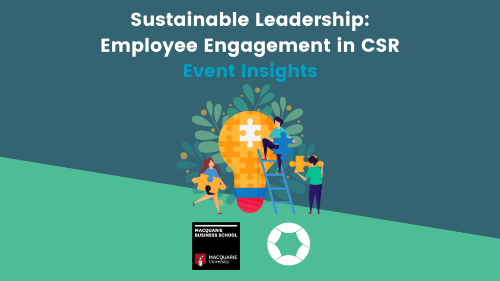 Employee Engagement in CSR: Sustainable Leadership - Communiteer